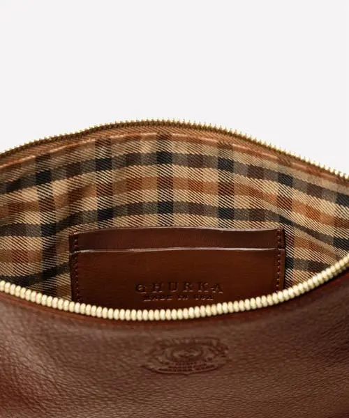 Ghurka Pouch Ii No. 64 - Vintage Chestnut Leather