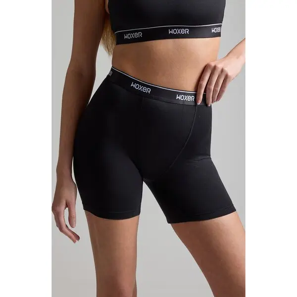 WOXER Baller High Rise Ultra-soft 5-inch Boxer Briefs - Black 2.0