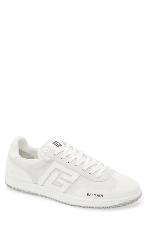 Balmain Swan Low-top Sneakers - 0fa Blanc
