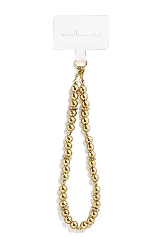 Baublebar Pisa Pavé Beaded Phone Wrist Strap - Clear