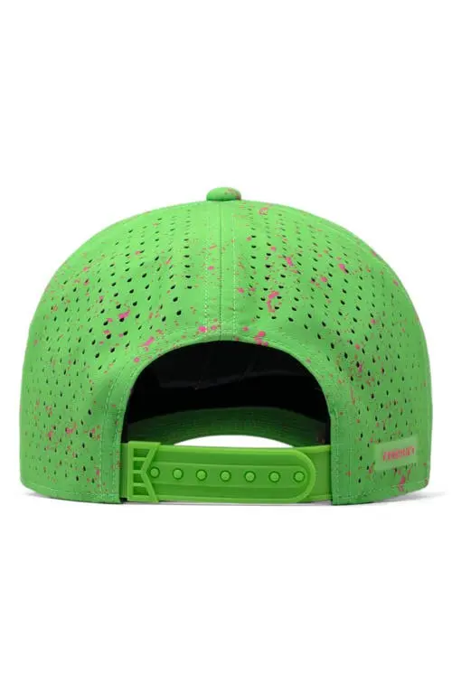 MELIN Odysea Neon Drip Hydro Performance Trucker Cap - Slime