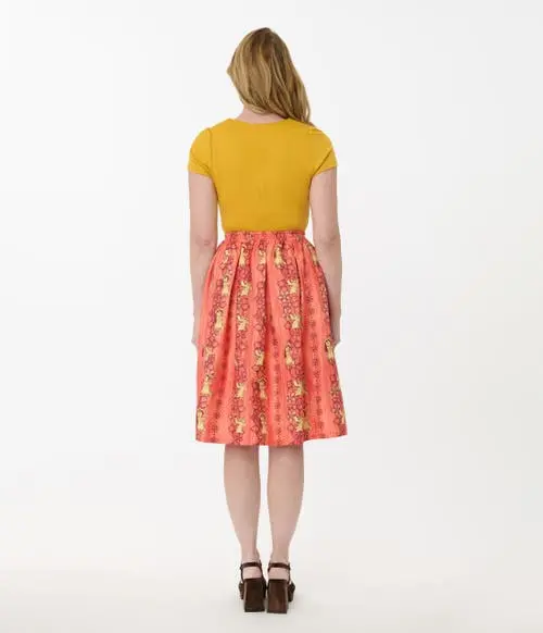 Unique Vintage Swing Skirt