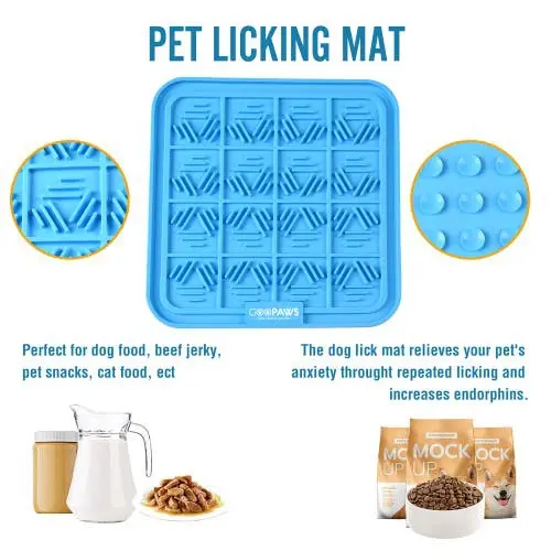 GOOPAWS 3 Pack Licking Mats