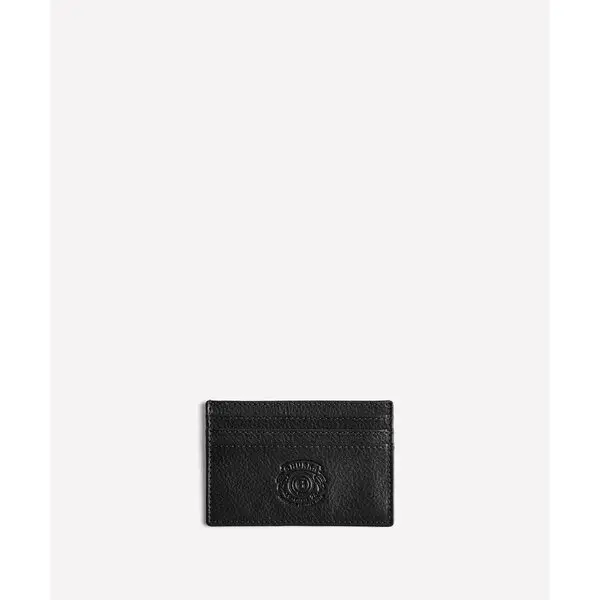 Ghurka Slim Card Case No. 204 - Vintage Black Leather