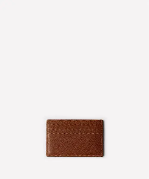 Ghurka Slim Card Case No. 204 - Vintage Chestnut Leather