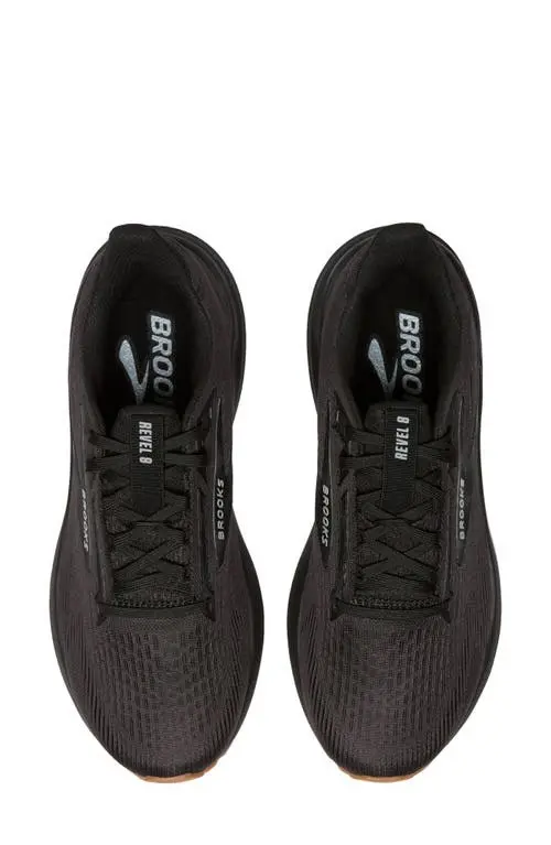 Brooks Revel Athletic Running Shoes - Black/black