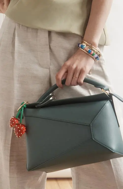 Baublebar Strawberry Bag Charm