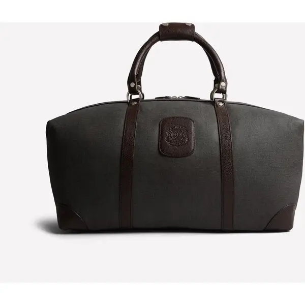 Ghurka Cavalier Ii No. 97 Duffle - Slate Canvas/walnut