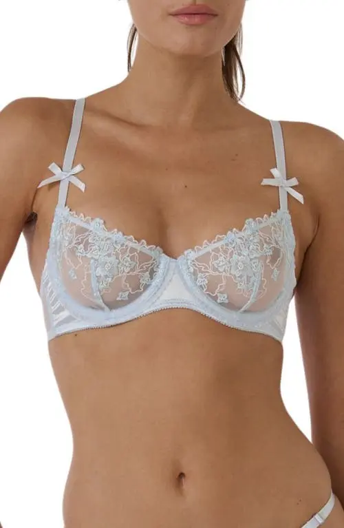 KAT THE LABEL Mandy Underwire Bra - Ice