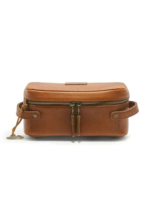 Will Leather Goods Desmond Travel Kit - Tan