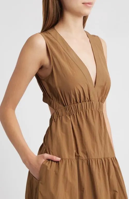Rails Genevieve Cutout Tiered Sundress