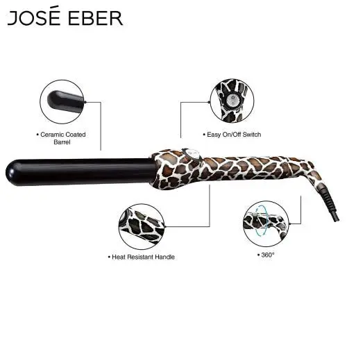 JOSE EBER Clipless Curling Iron