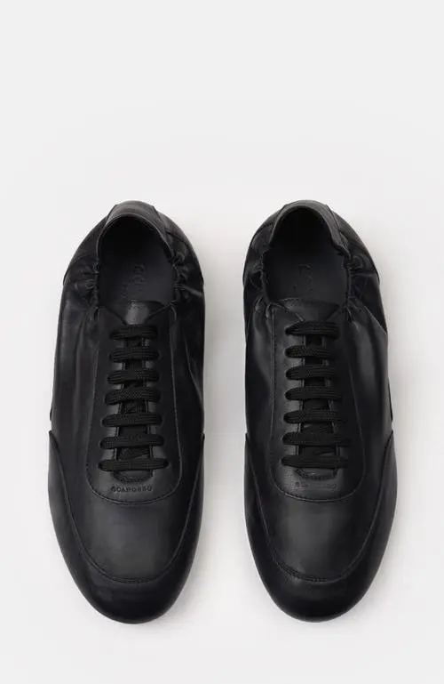 SCAROSSO Leggera Sneakers - Black - Calf