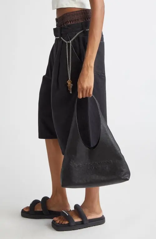 Alexander Wang Small Pike Leather Hobo Bag