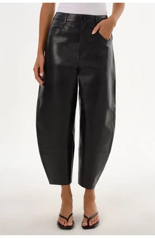 LAMARQUE Leather Tapered Pant