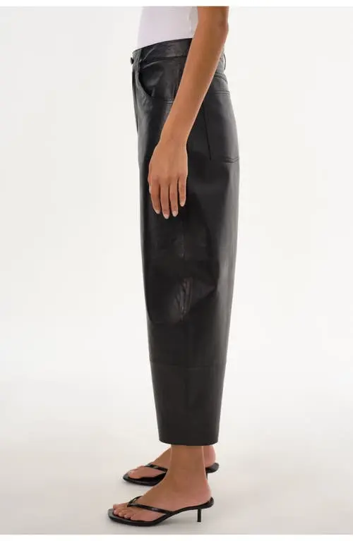 LAMARQUE Leather Tapered Pant