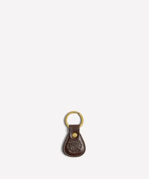 Ghurka Classic Key Fob No. 226 - Vintage Walnut Leather