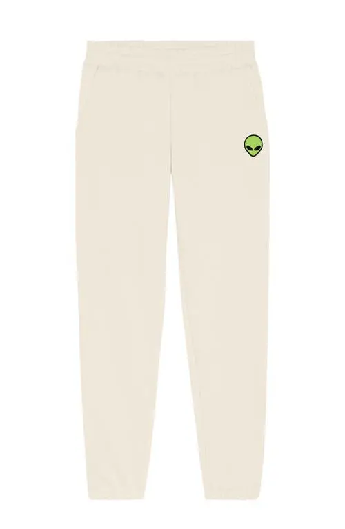 DALIX Alien Heavyweight Fleece Sweatpant - Bone
