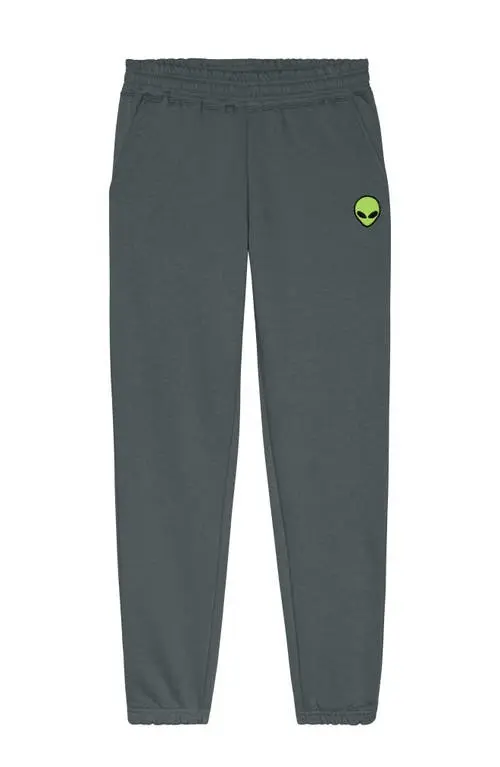 DALIX Alien Heavyweight Fleece Sweatpant - Space Gray