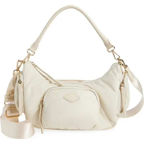 Mz Wallace Chelsea Shoulder Bag - Sandshell