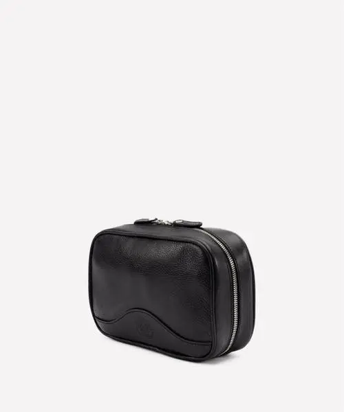 Ghurka Utility Case No. 305 - Vintage Black Leather