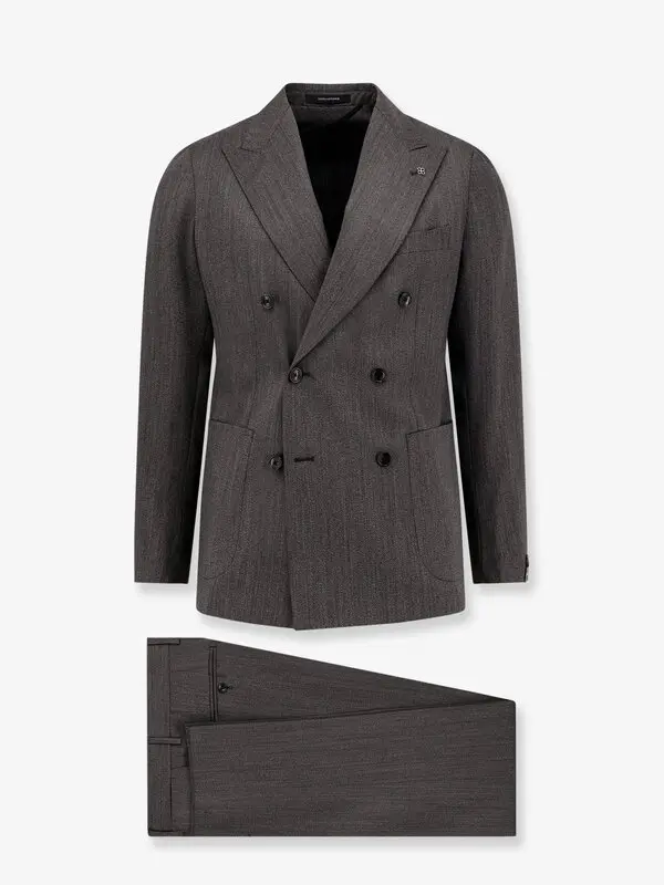 Tagliatore Doublebreasted Virgin Wool Blazer