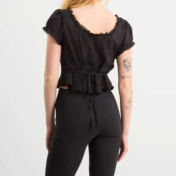 Rixo Sandi Top - Black