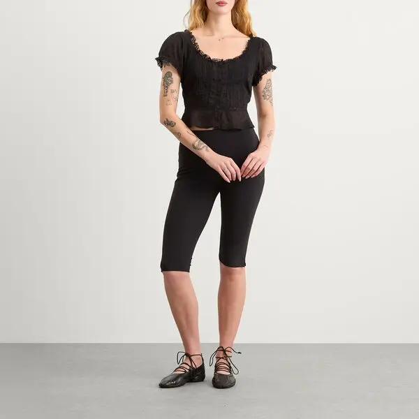 Rixo Sandi Top - Black