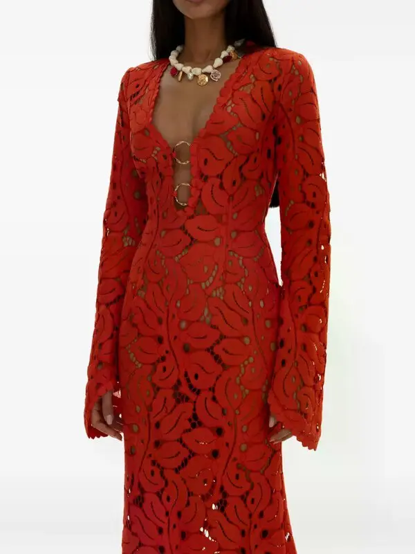 MOOS STUDIO Flame Bloom Dress