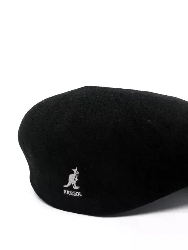 KANGOL Logo-patch Flat Cap