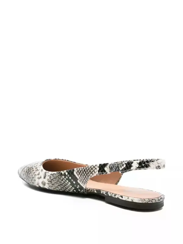 Moschino Slingback Ballet Flats