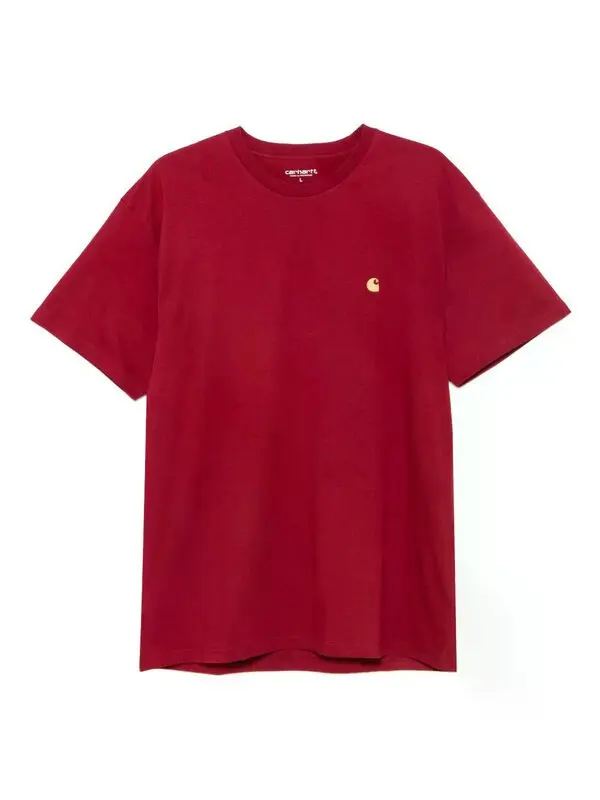 Carhartt Work In Progress Chase Logo-embroidered T-shirt - Red
