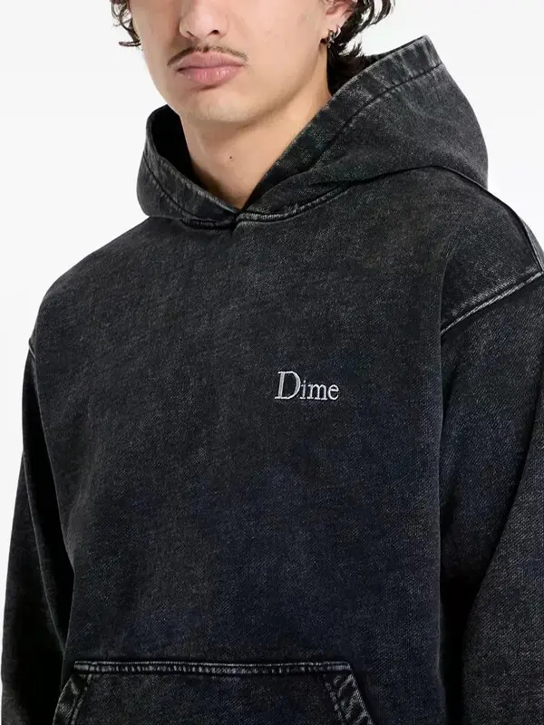 DIME Logo-embroidered Hoodie