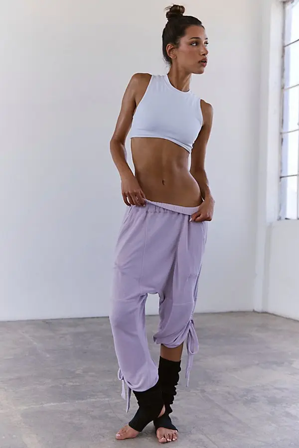 Free People Pirouette Pants - Lavender Dust