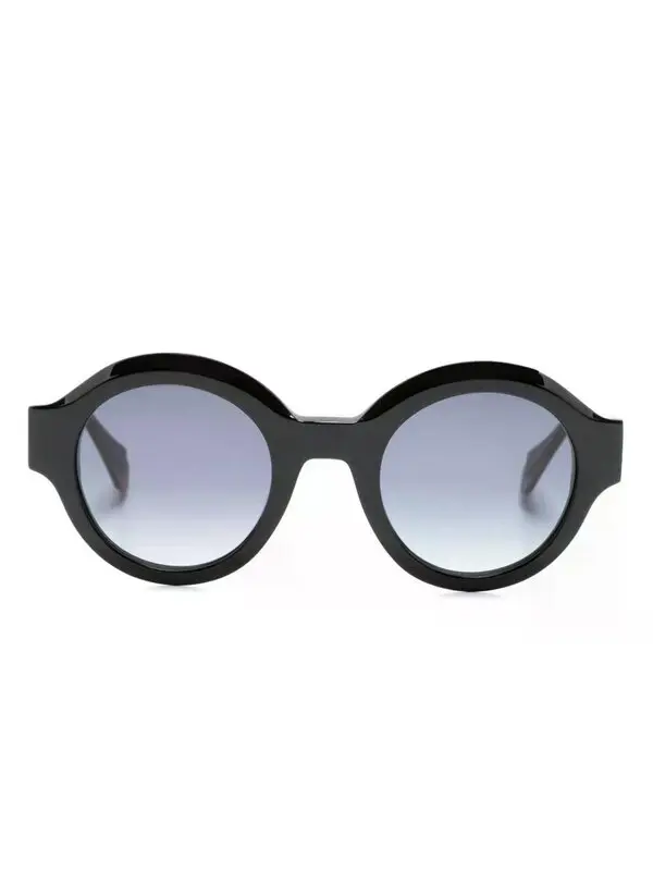 GIGI STUDIOS Stella Round-frame Sunglasses - Black