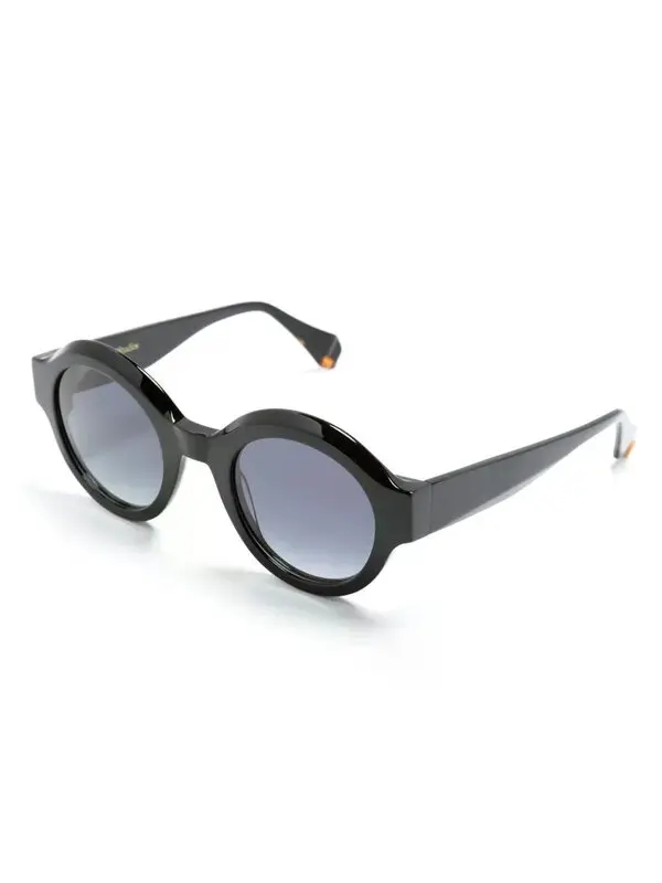 GIGI STUDIOS Stella Round-frame Sunglasses - Black