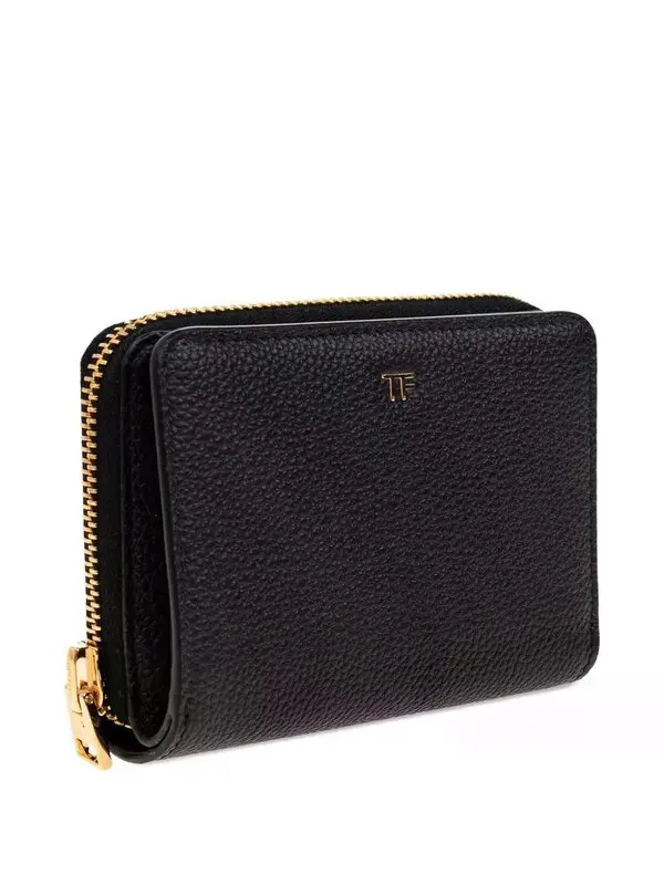 TOM FORD Zip-around Leather Wallet