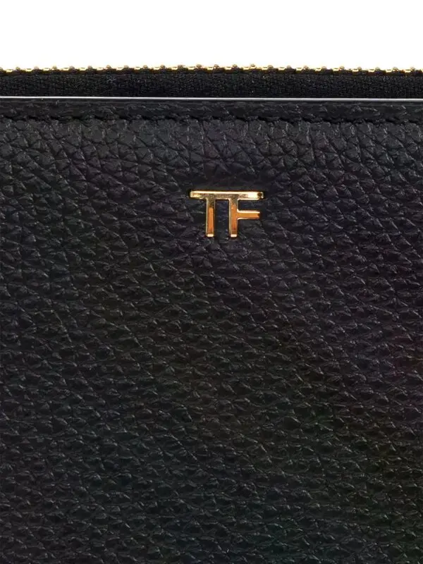 TOM FORD Zip-around Leather Wallet