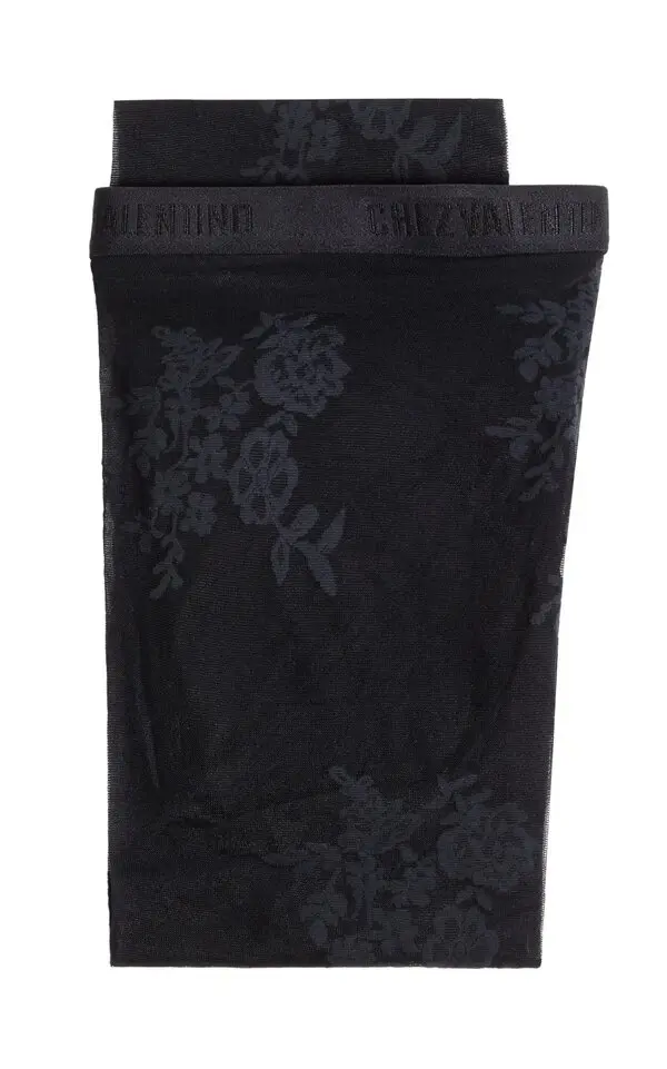 Valentino Garavani Lace Tights - Black