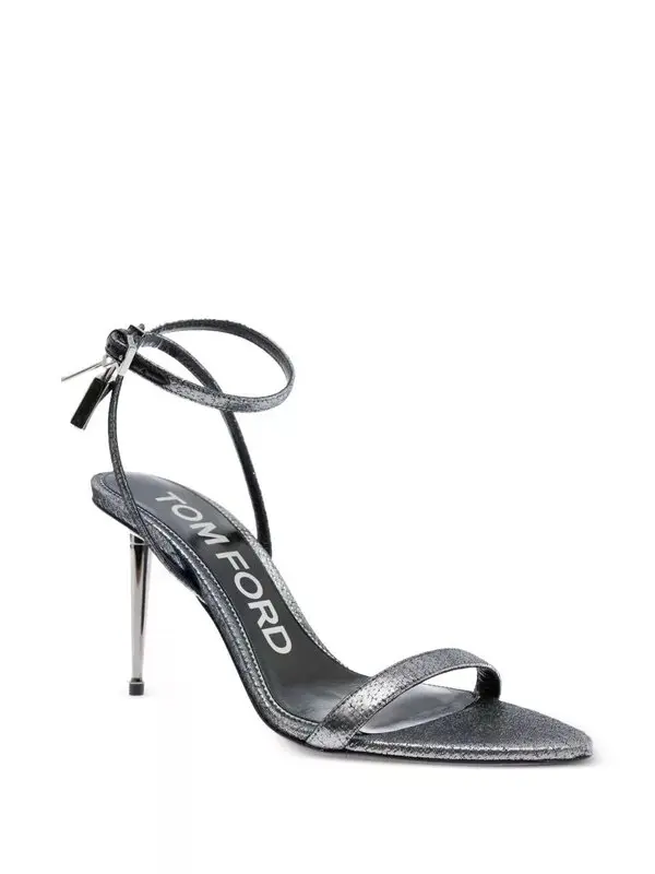 TOM FORD Metallic Heeled Sandals