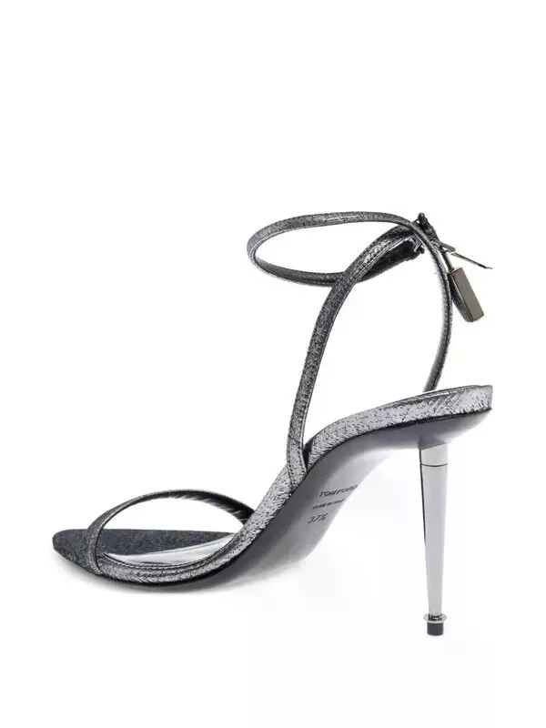 TOM FORD Metallic Heeled Sandals
