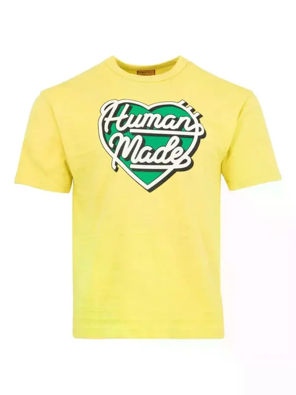 HUMAN MADE Heart-print T-shirt