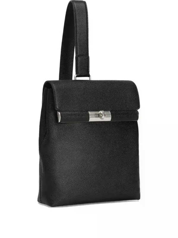 Dolce & Gabbana Marlene Structured Leather Crossbody Bag