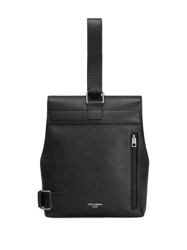 Dolce & Gabbana Marlene Structured Leather Crossbody Bag
