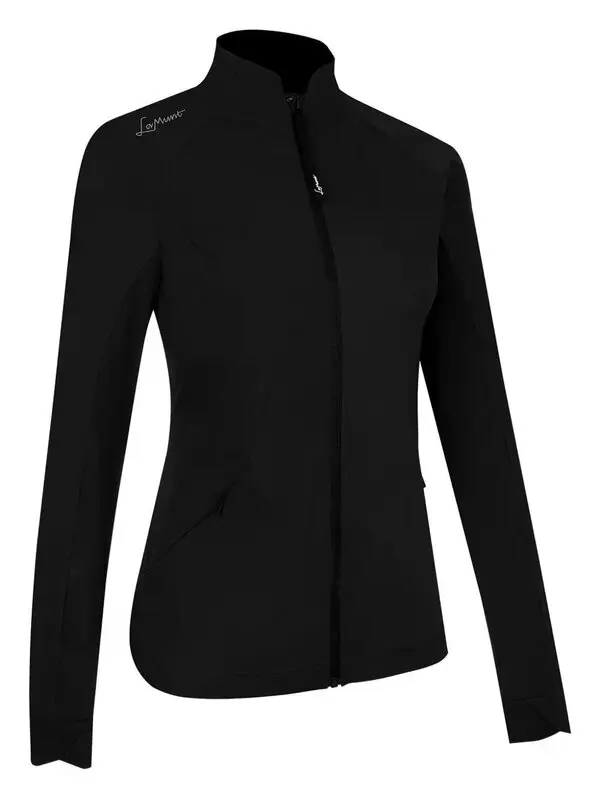 LAMUNT High-neck Zip-front Jacket
