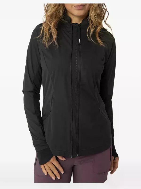 LAMUNT High-neck Zip-front Jacket
