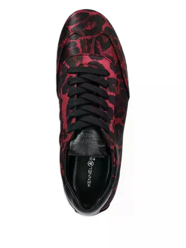 KENNEL&SCHMENGER Leopard Print Drop Sneakers