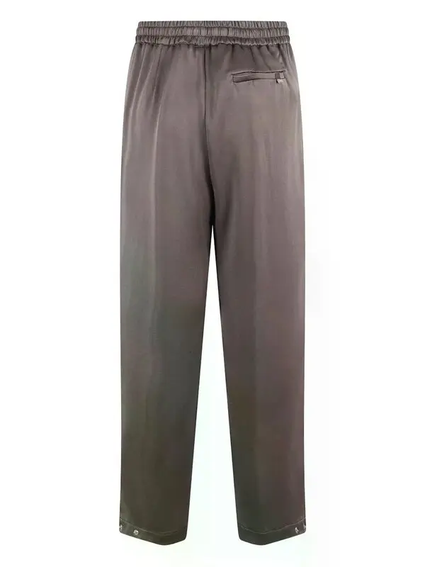 Herno Pleated Drawstring Pants - Brown