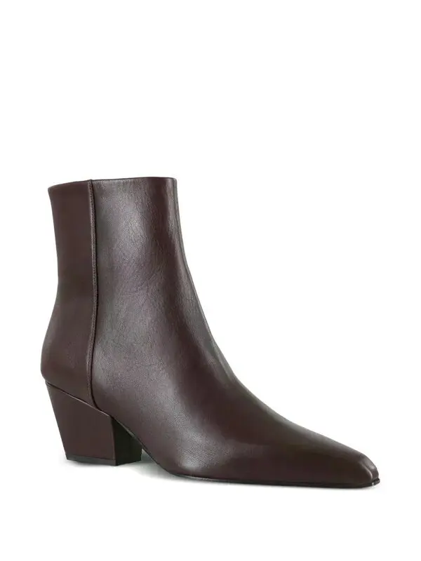 Paris Texas Jane Pointed-toe Ankle Boots - Brown