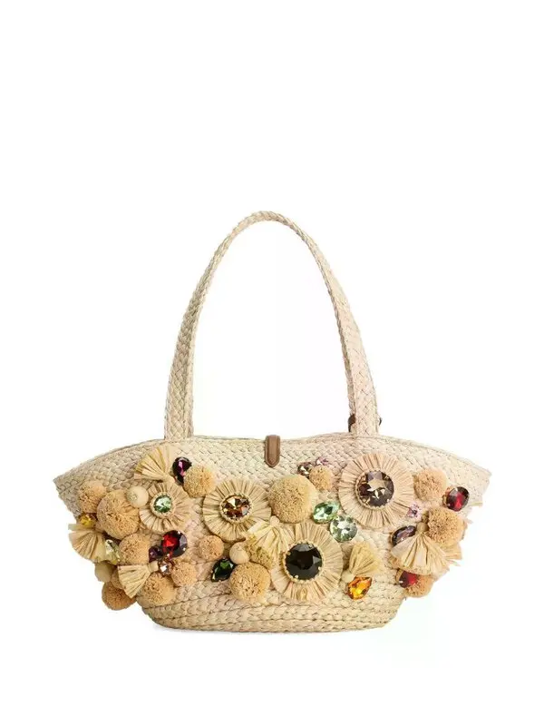 Dolce & Gabbana Capri Large Tote - Neutrals